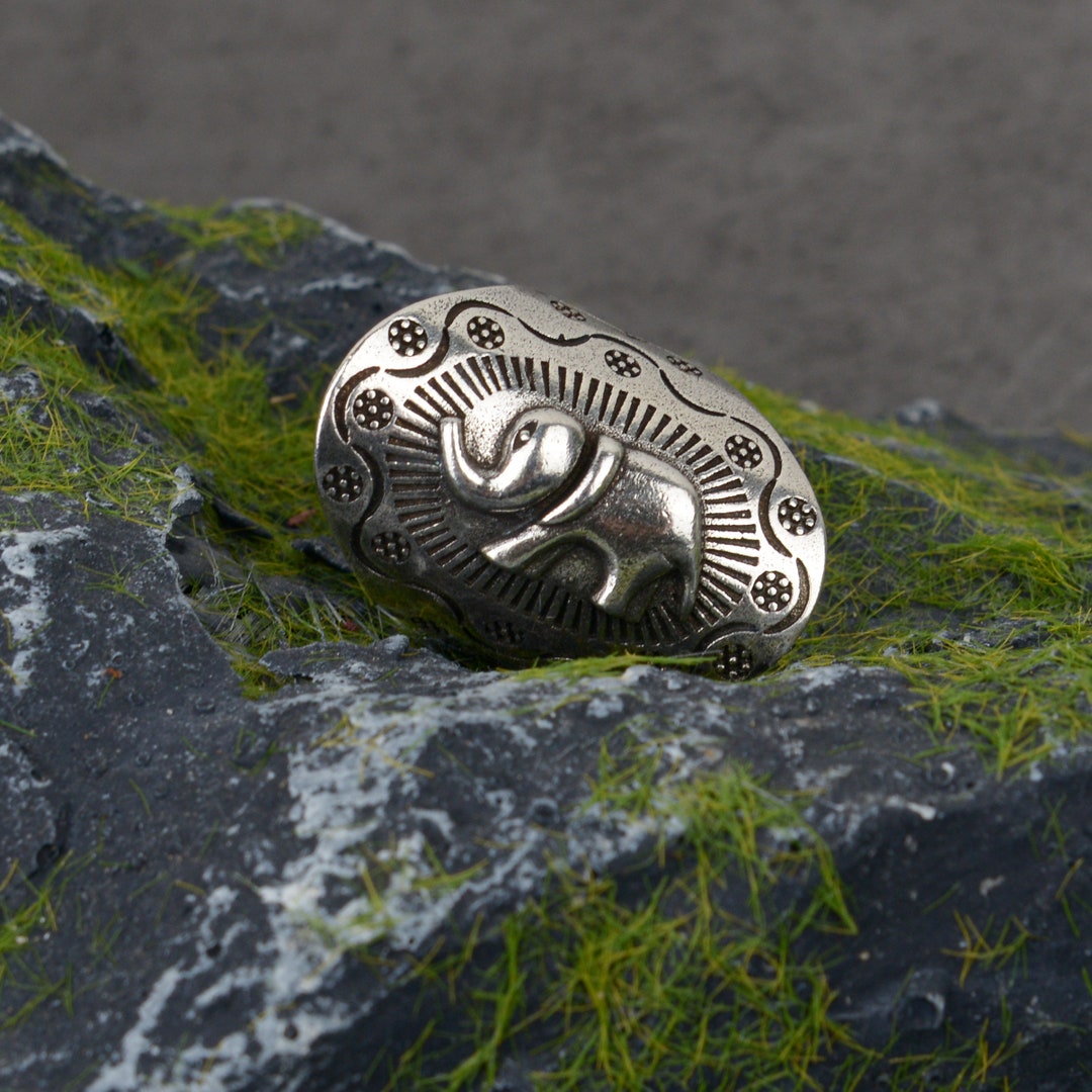 Fathers Day Gifts Elephant Ring, Silver Elephant Stackable Ring, Dainty ...