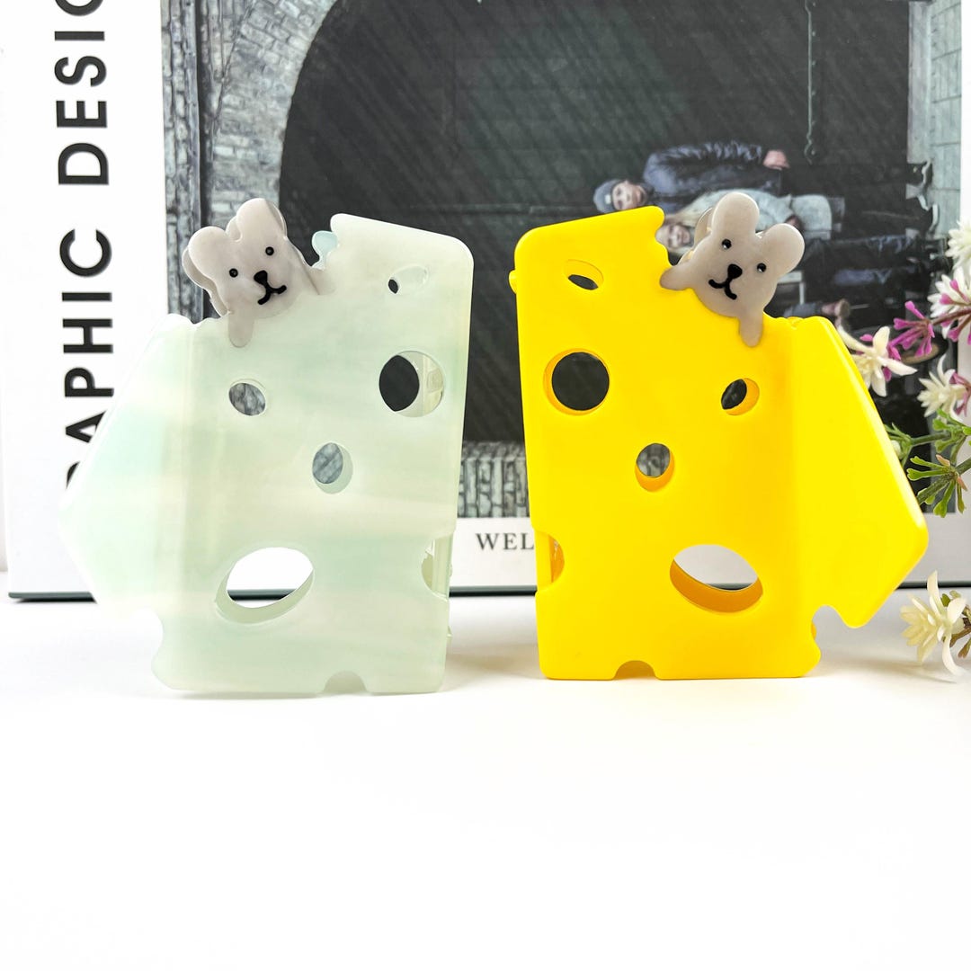 Funny Cheese Hair Clip,acetate Claw Clip,cute Food Claw Clips,custom ...