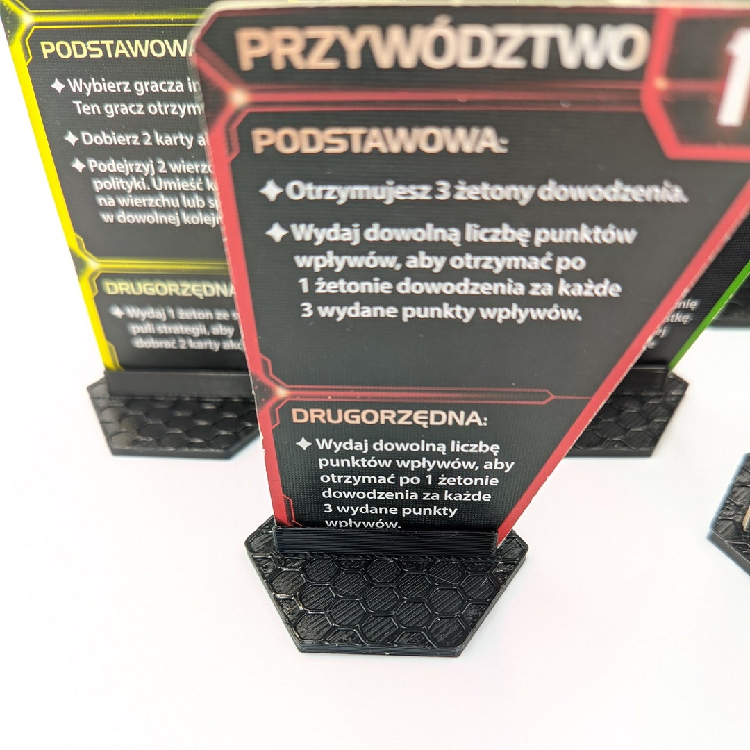 Twilight Imperium 4, Strategy Cards Stands - Etsy