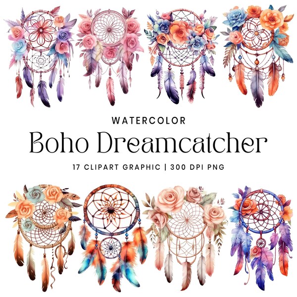 Dreamcatcher Clipart - Etsy