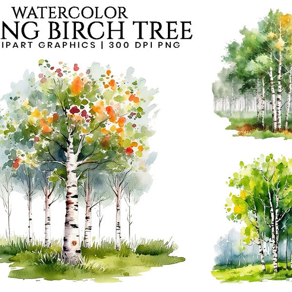 Birch Tree Printable - Etsy