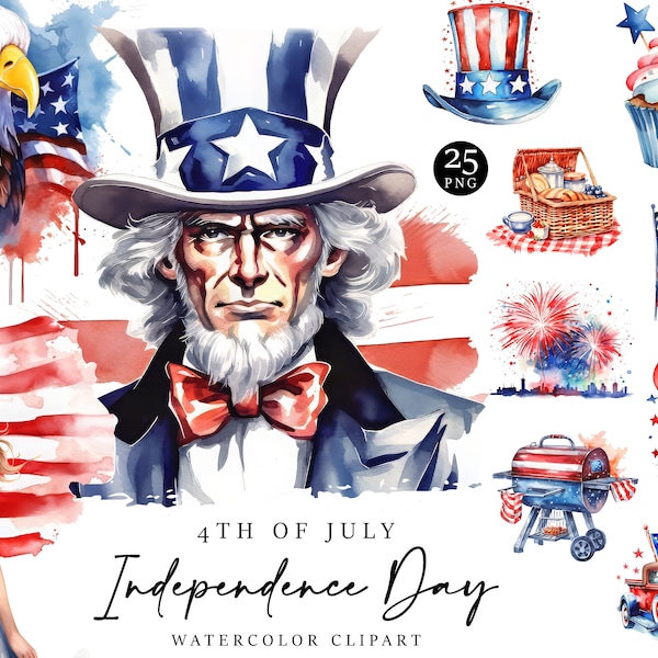 Patriotic Clipart - Etsy