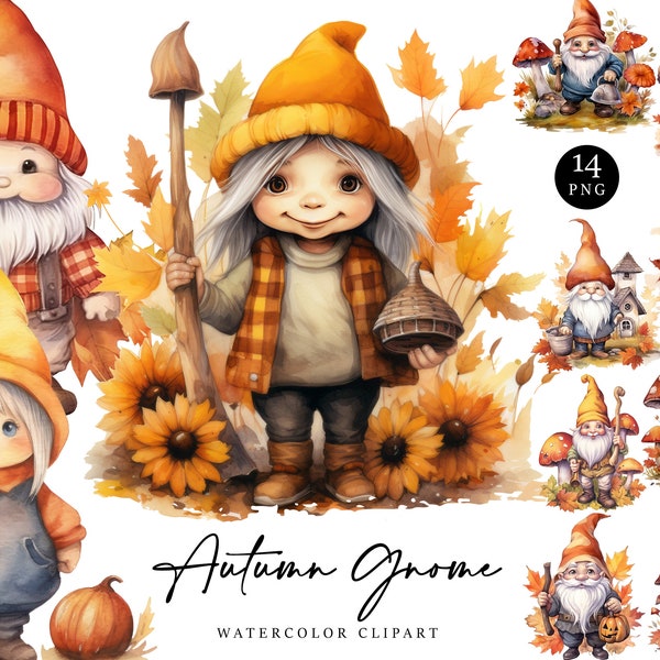Autumn Gnome - Etsy