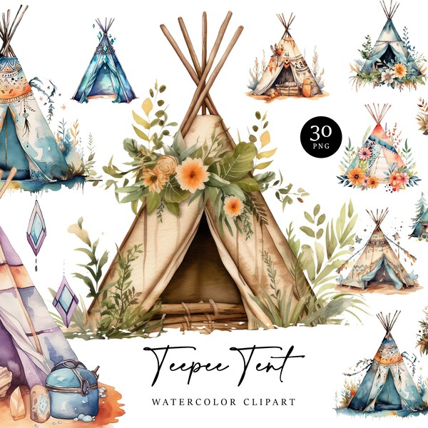 Teepee Tent - Etsy