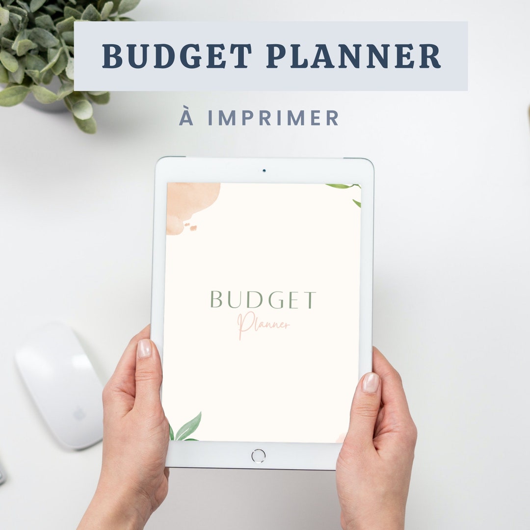 French Budget Planner, Budget Planner to Print, French Budget, Planner ...