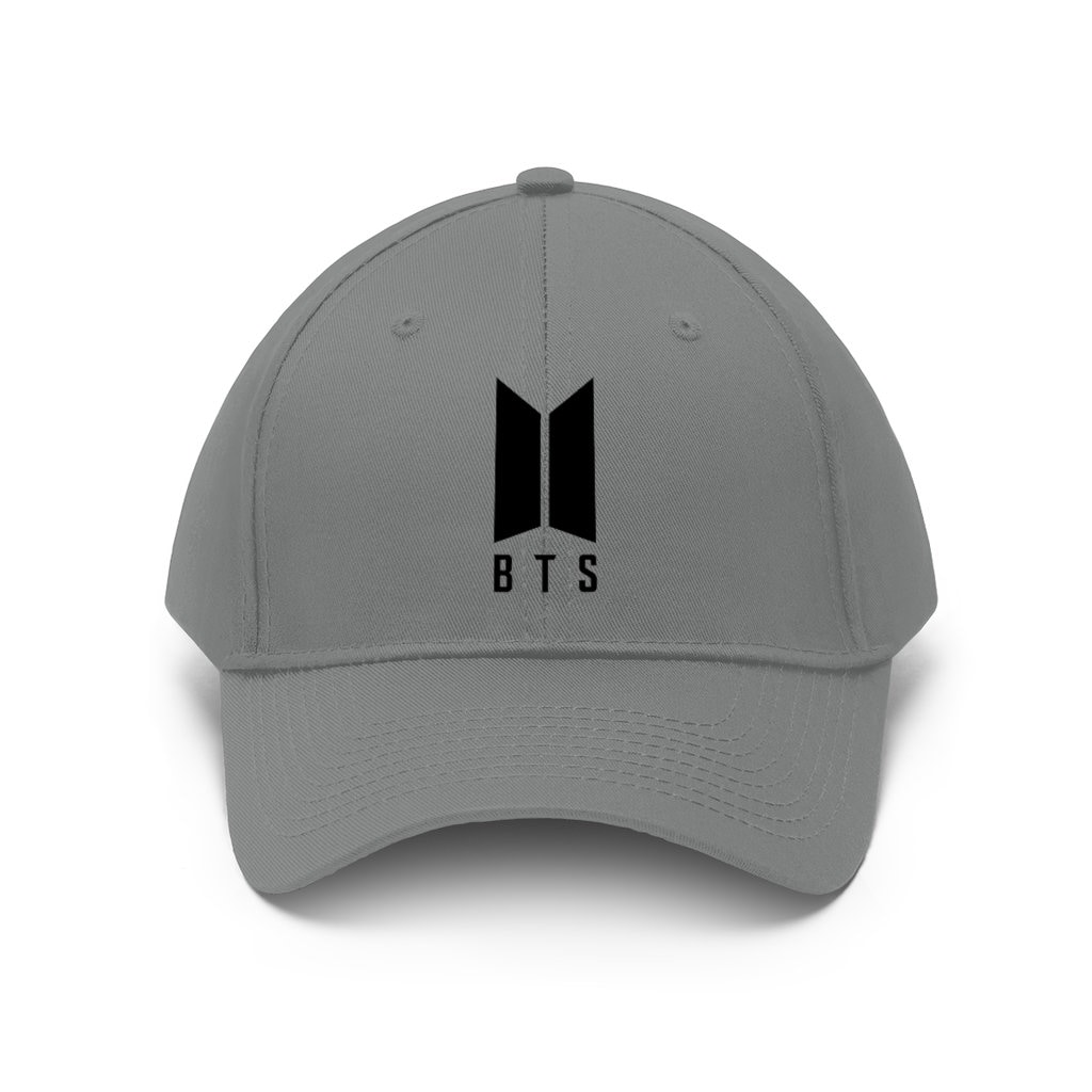 BTS Logo Cap, Bts Cap, BTS Army Kpop Embroidered Unisex Dad Hat, Handmade, Adjustable Baseball ...
