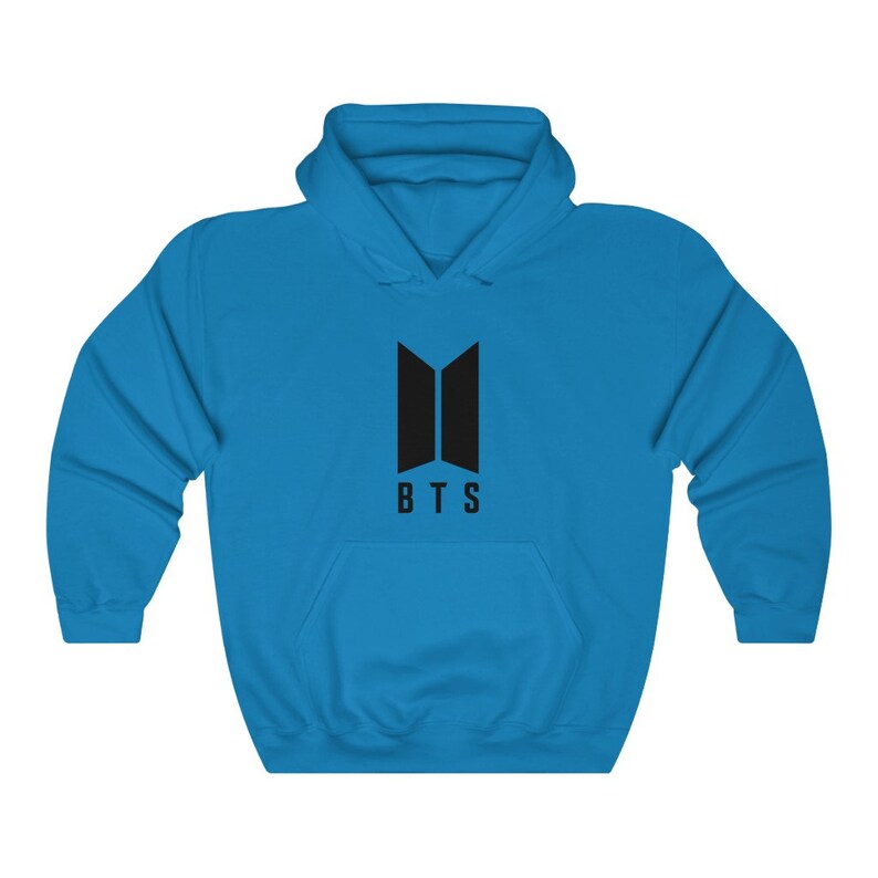 BTS Logo Hoodie, Bts Hoodie, Bts Oversized Hoodies, Bts Jimin 1995, Bts ...