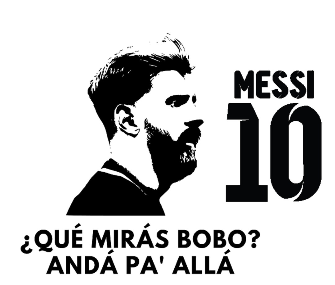 Que Miras Bobo Messi Svg, Messi 2.0 Png, Messi Goat Svg, Messi 10 ...