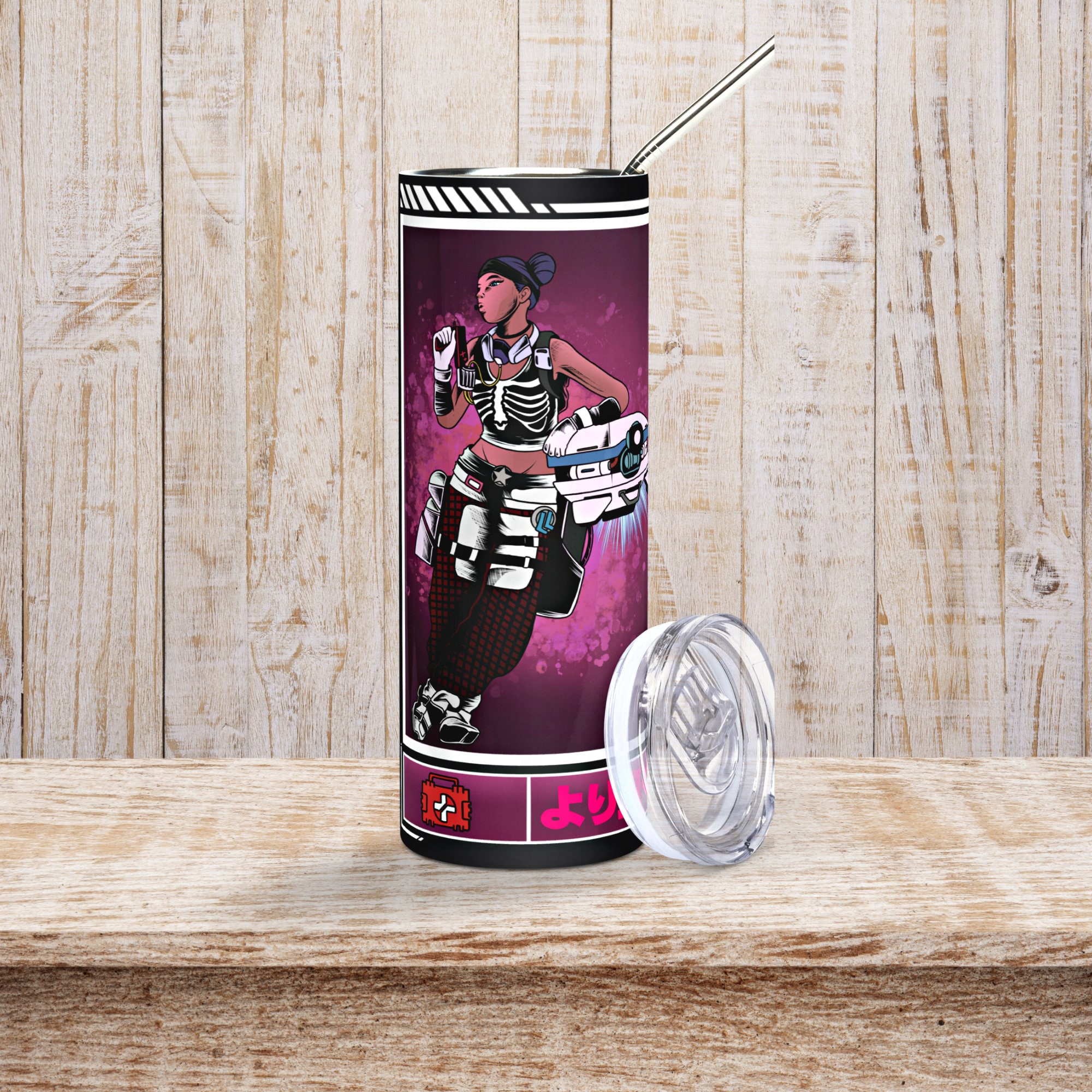 Custom Lifeline Tumbler | 20oz. | Gaming Hydration Cup | Personalized ...