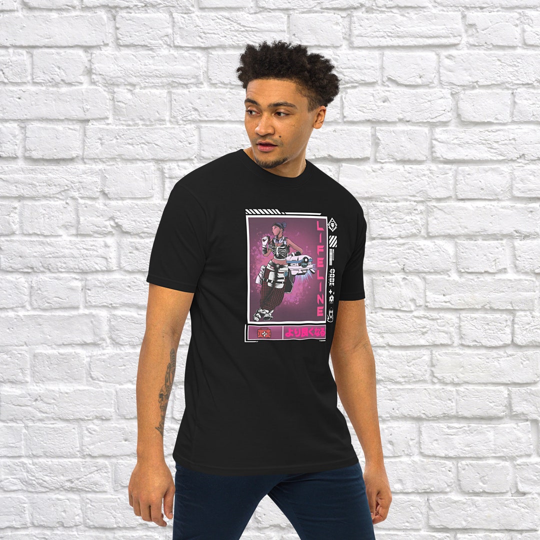Anime Lifeline Street Wear T-shirt Manga-inspired - Etsy