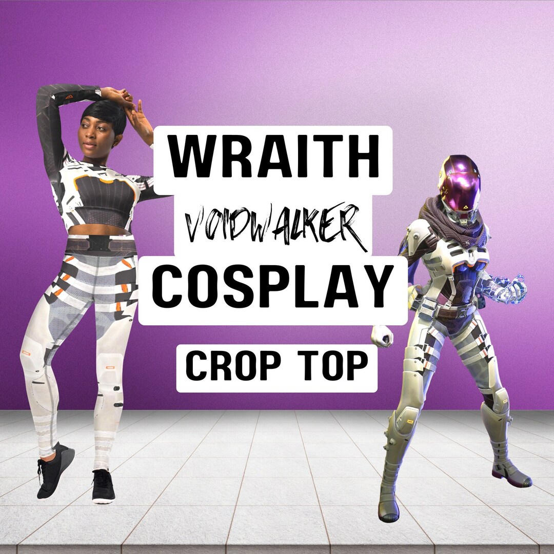 Wraith Cosplay Costume Crop Top Manga-inspired - Etsy
