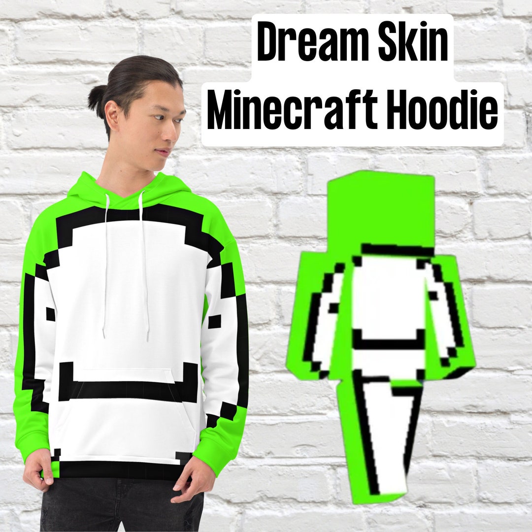 Sudadera con capucha Dream Minecraft Skin / Sudadera unisex / Minecraft ...