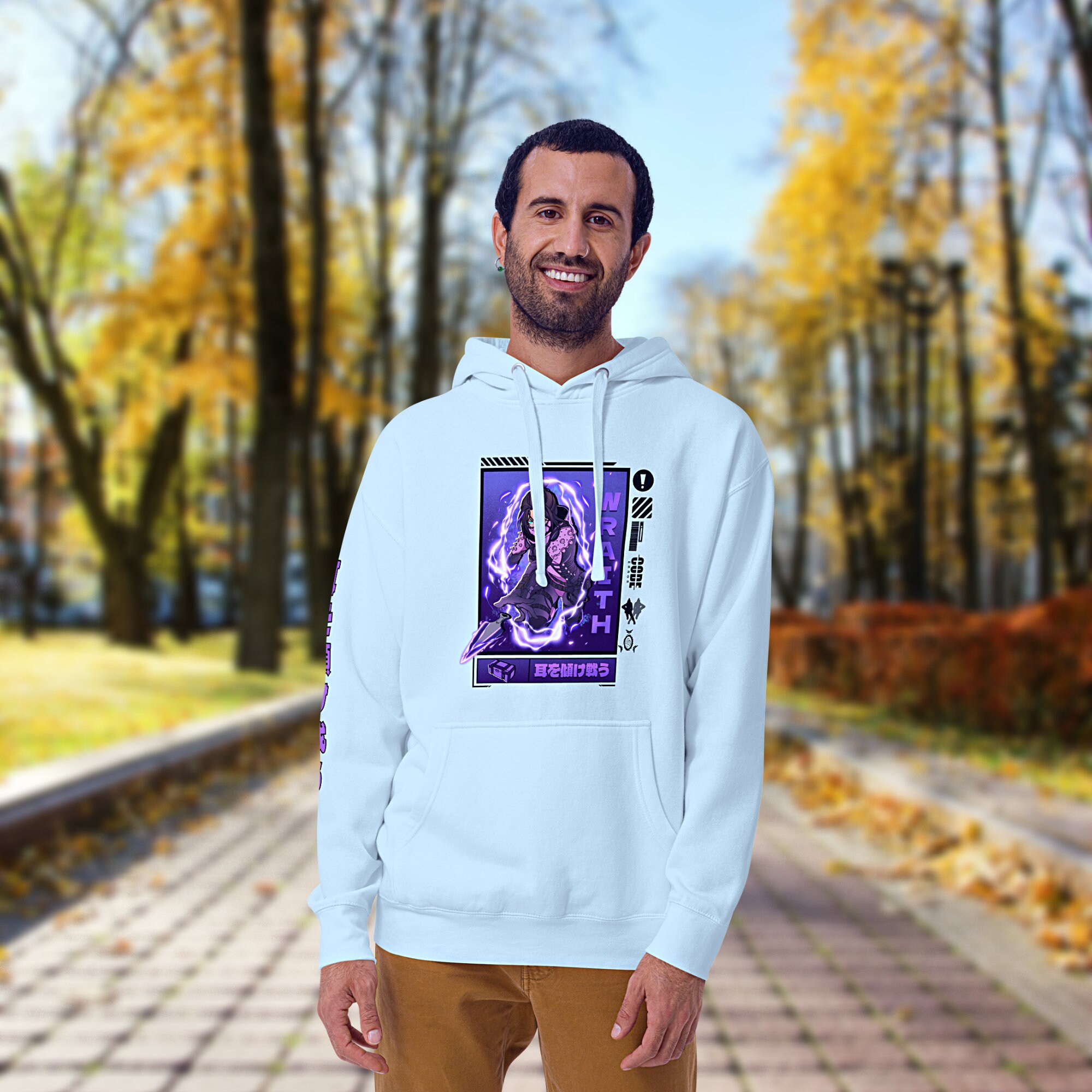 Anime Wraith Hoodie Manga-inspired Sweatshirt - Etsy