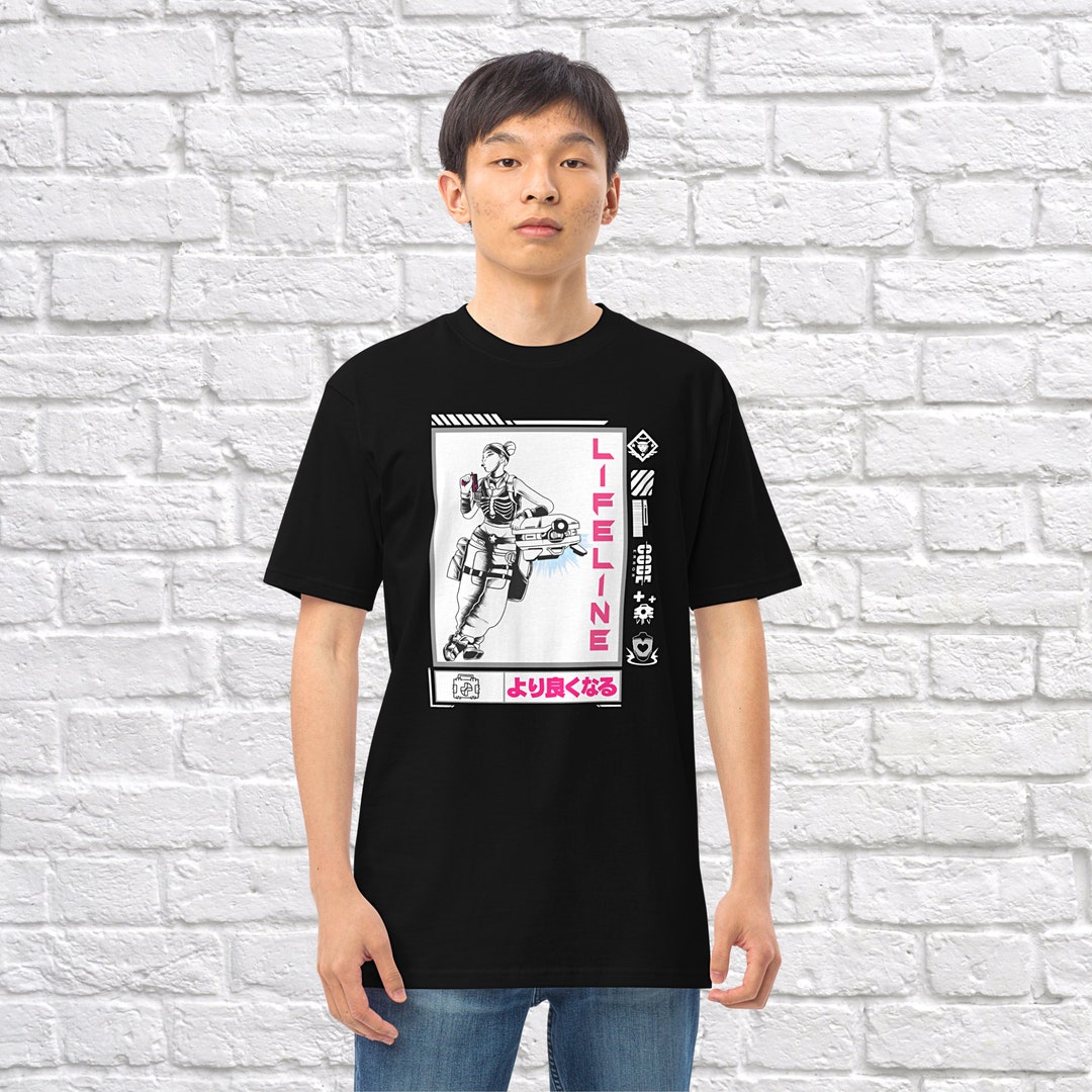 Anime Lifeline Street Wear T-shirt Manga-inspired Shirt - Etsy