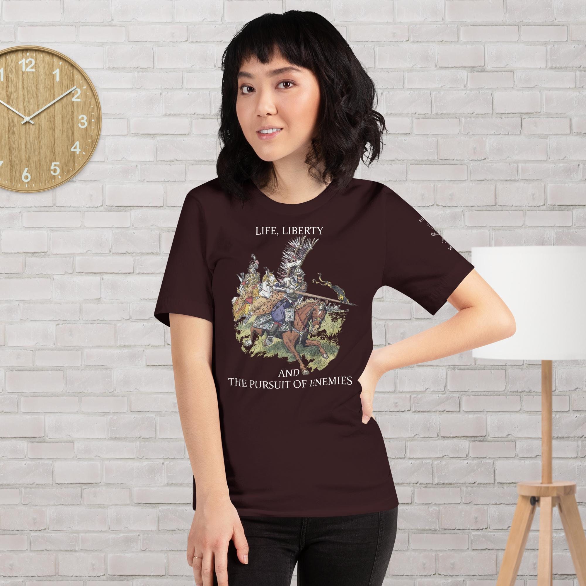 Winged Hussar T-shirt, Polish Cavalry HEMA Bohurt Tee - Etsy