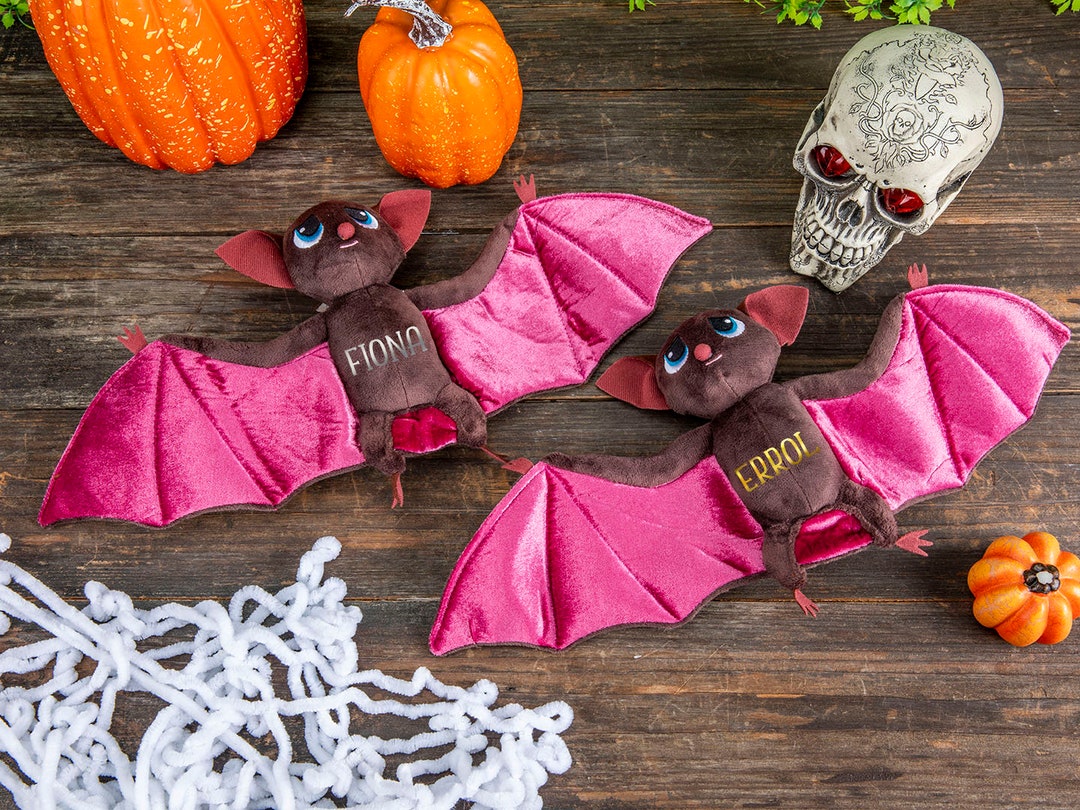 Halloween Bat Doll With Name Personalized Bat Doll Custom Bat - Etsy