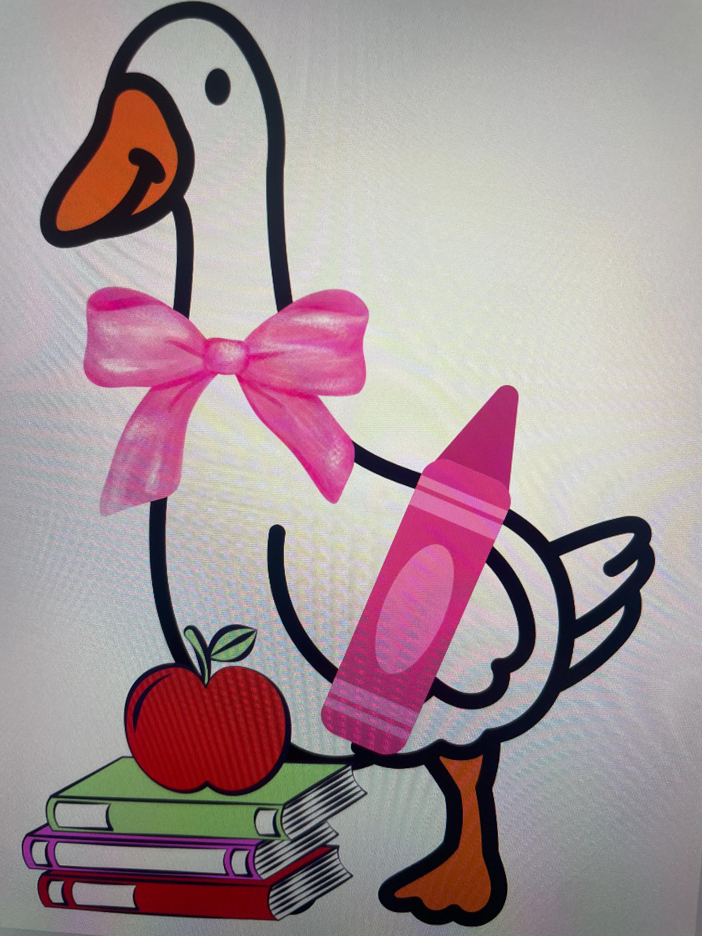 Classroom Goose With Seasonal Outfits - Etsy