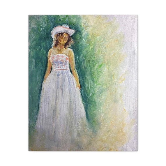 Alexandra Canvas Gallery Wraps Print of Original Painting - Etsy