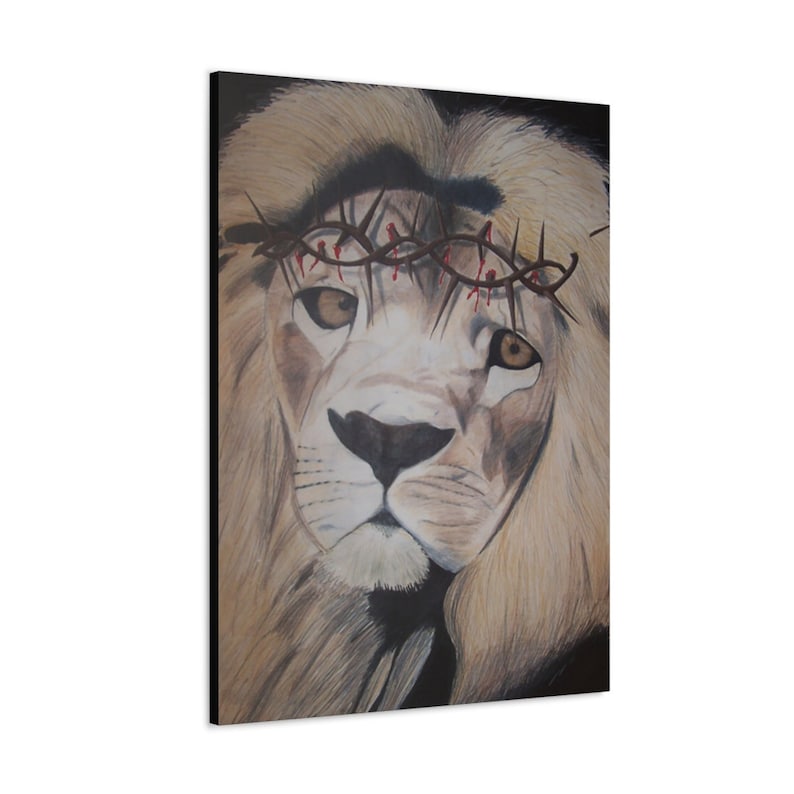 Lion of Judah Canvas Gallery Wraps - Etsy