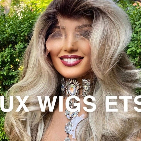 Ash Blonde Wig - Etsy