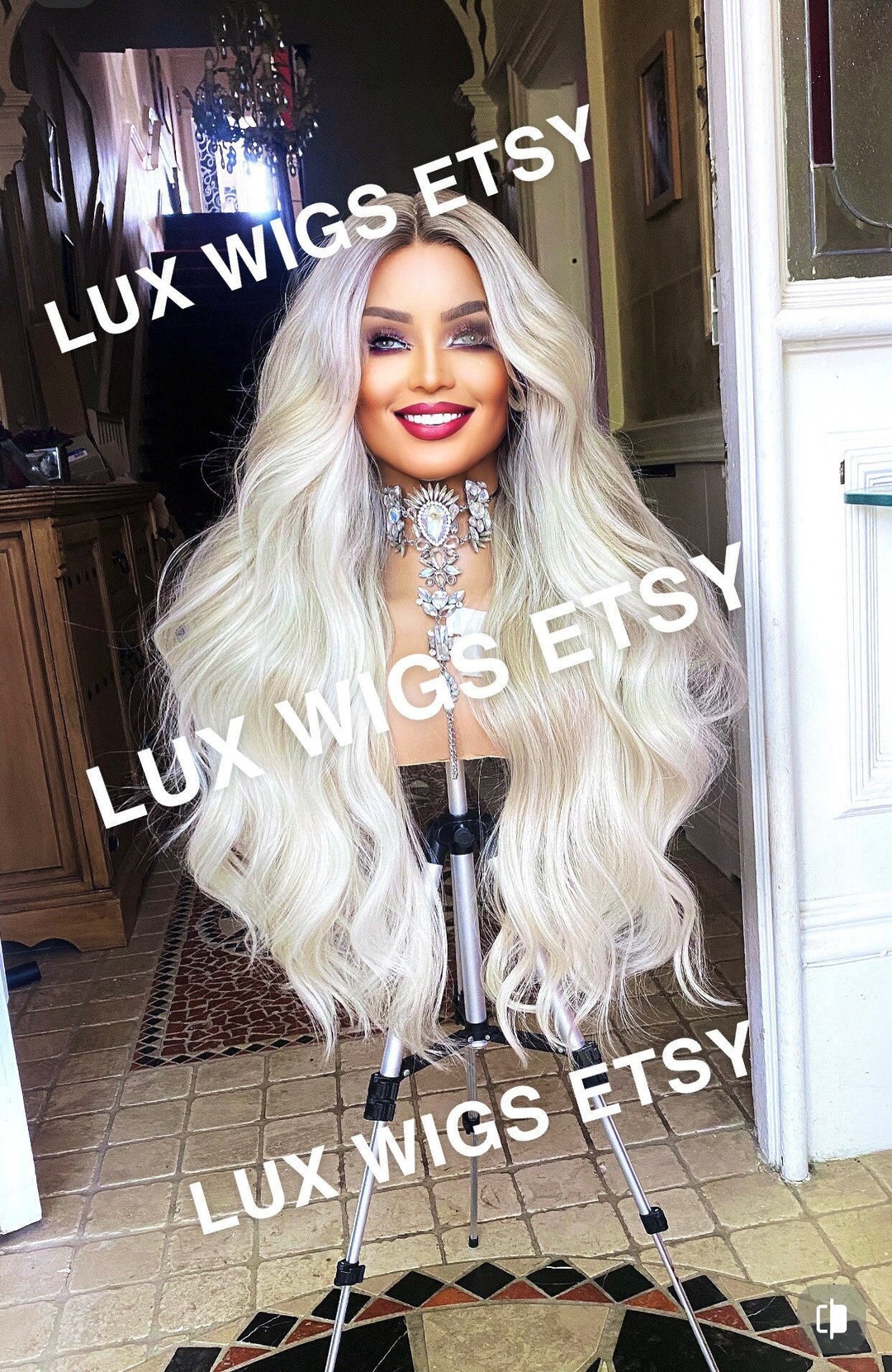 Libby. Blonde T-part Lace Front Wig. 28 Inches Long Lace Front - Etsy