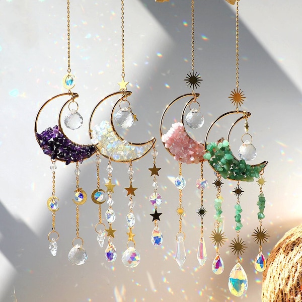 Crystal Dream Catcher - Etsy