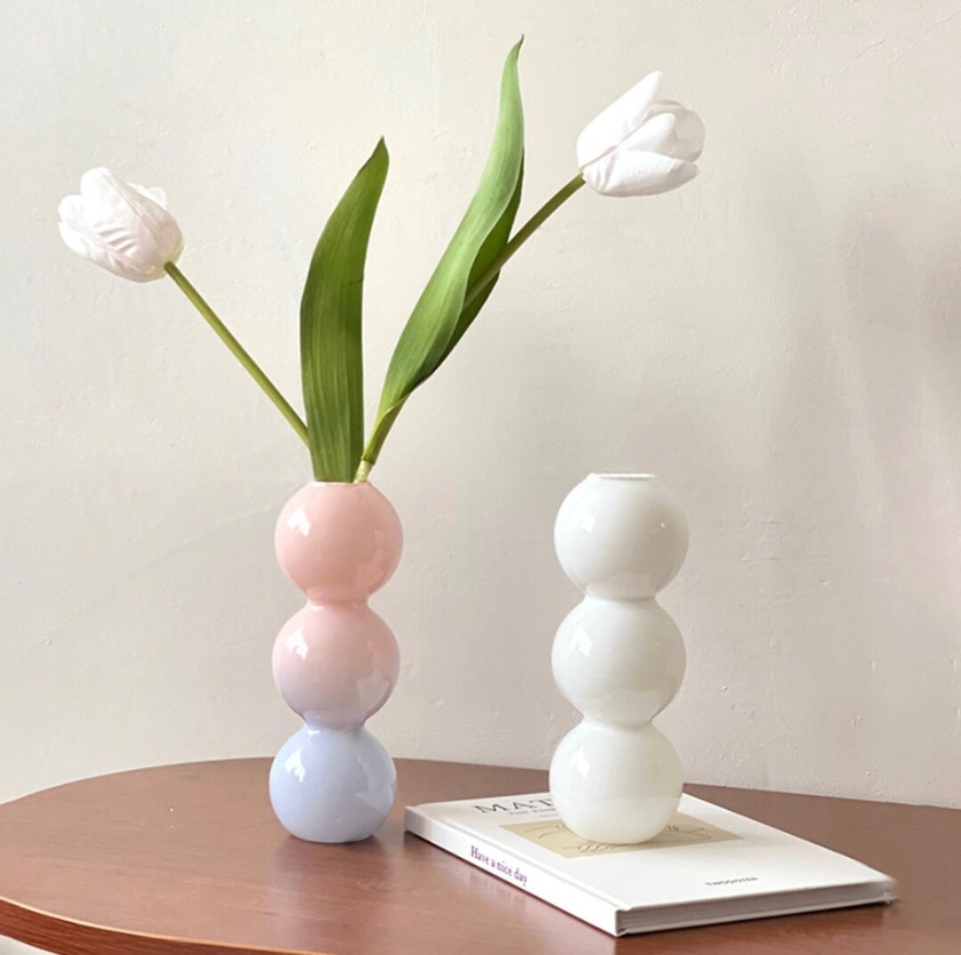 Colourful Bubble Bud Vase Unique Colourful Vaseabstract - Etsy UK