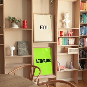 Set of 3 the Substance Poster, Activator Food Stabilizer Monstro ...