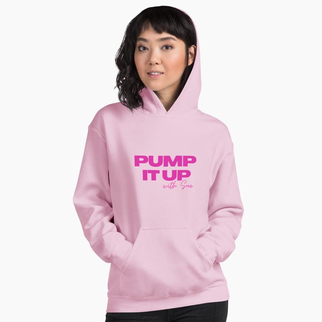 Pump It up With Sue Hoodie, Monstro Elisasue Sweatshirt the Substance ...