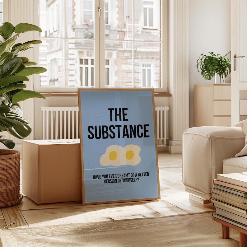 Set of 3 the Substance Movie Poster, Pump It up With Sue, Activator ...