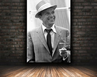 Frank Sinatra Canvas Art - Etsy