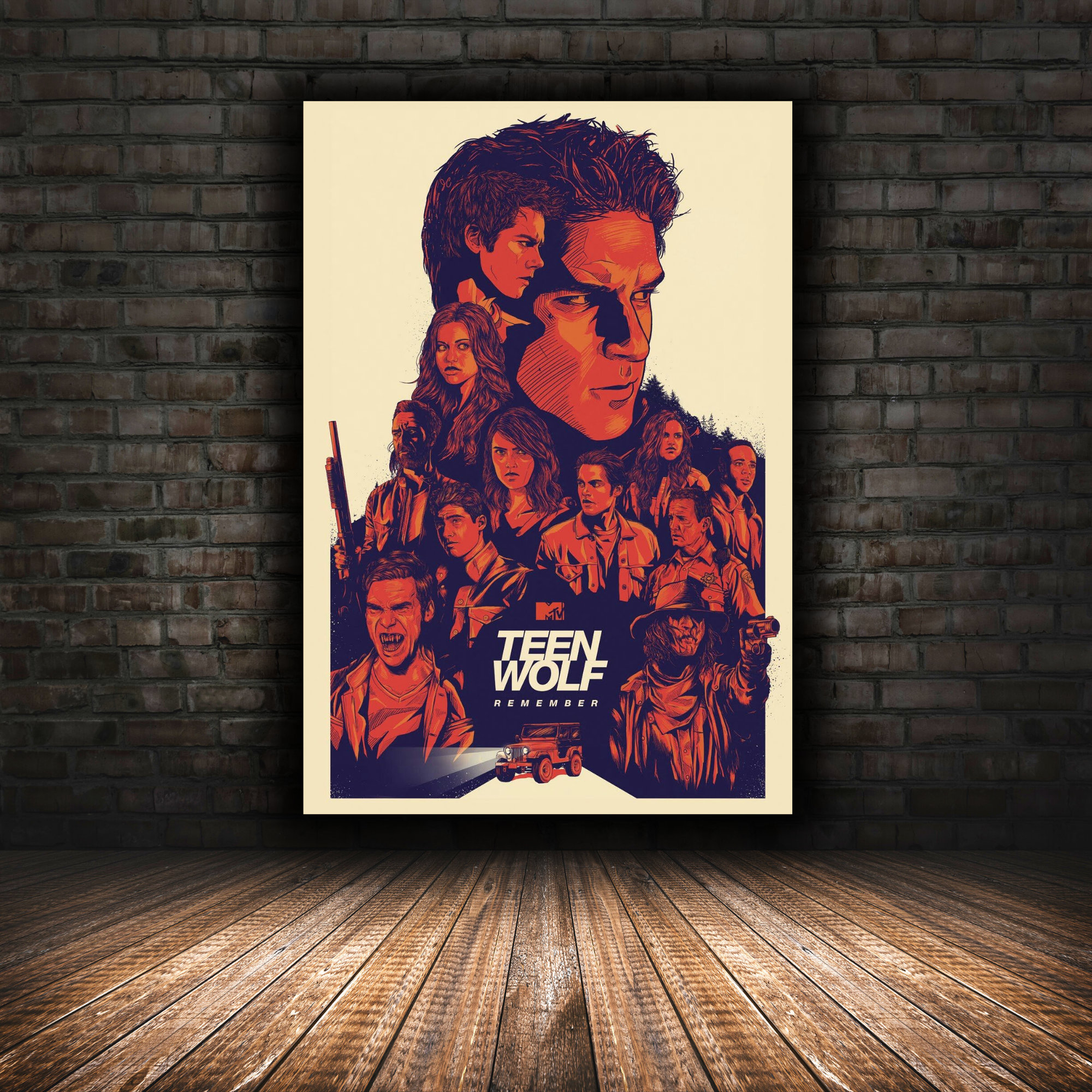 Teen Wolf Poster Season 4