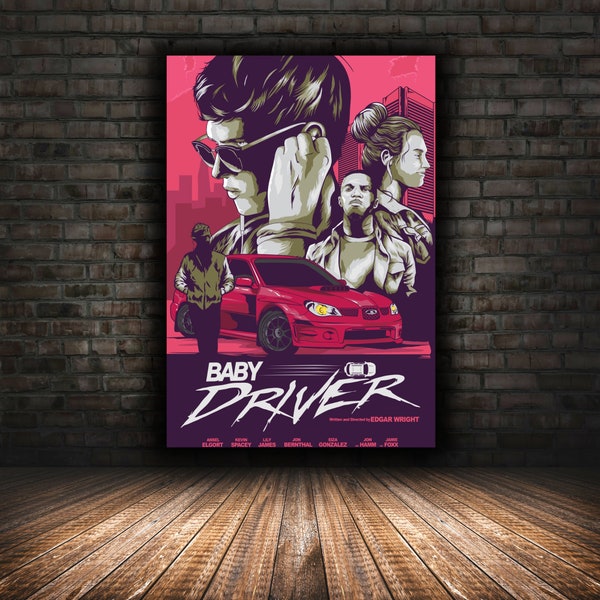 Baby Driver Poster - Etsy