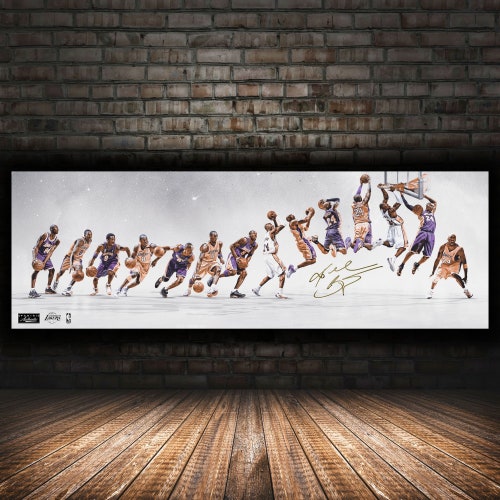 Kobe Bryant Poster NBA Posters Wall Art Wall Decor 12x18 - Etsy