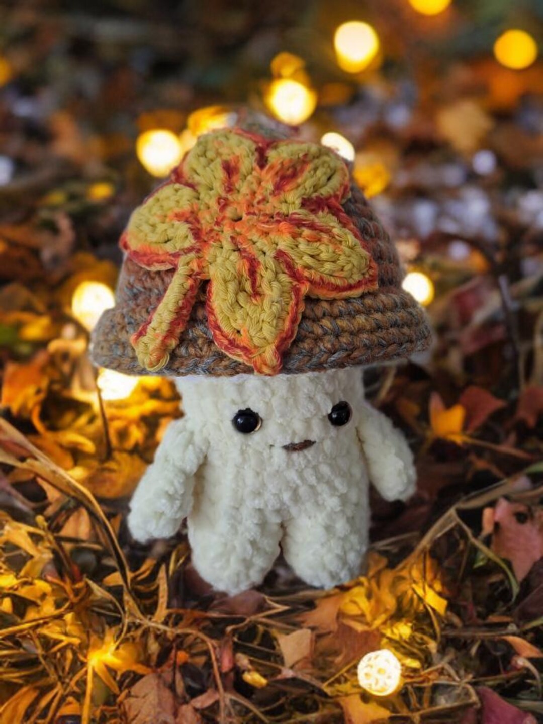 CROCHET PATTERN - PDF Download - Mushroom - Autumn - Amigurumi - Fall ...
