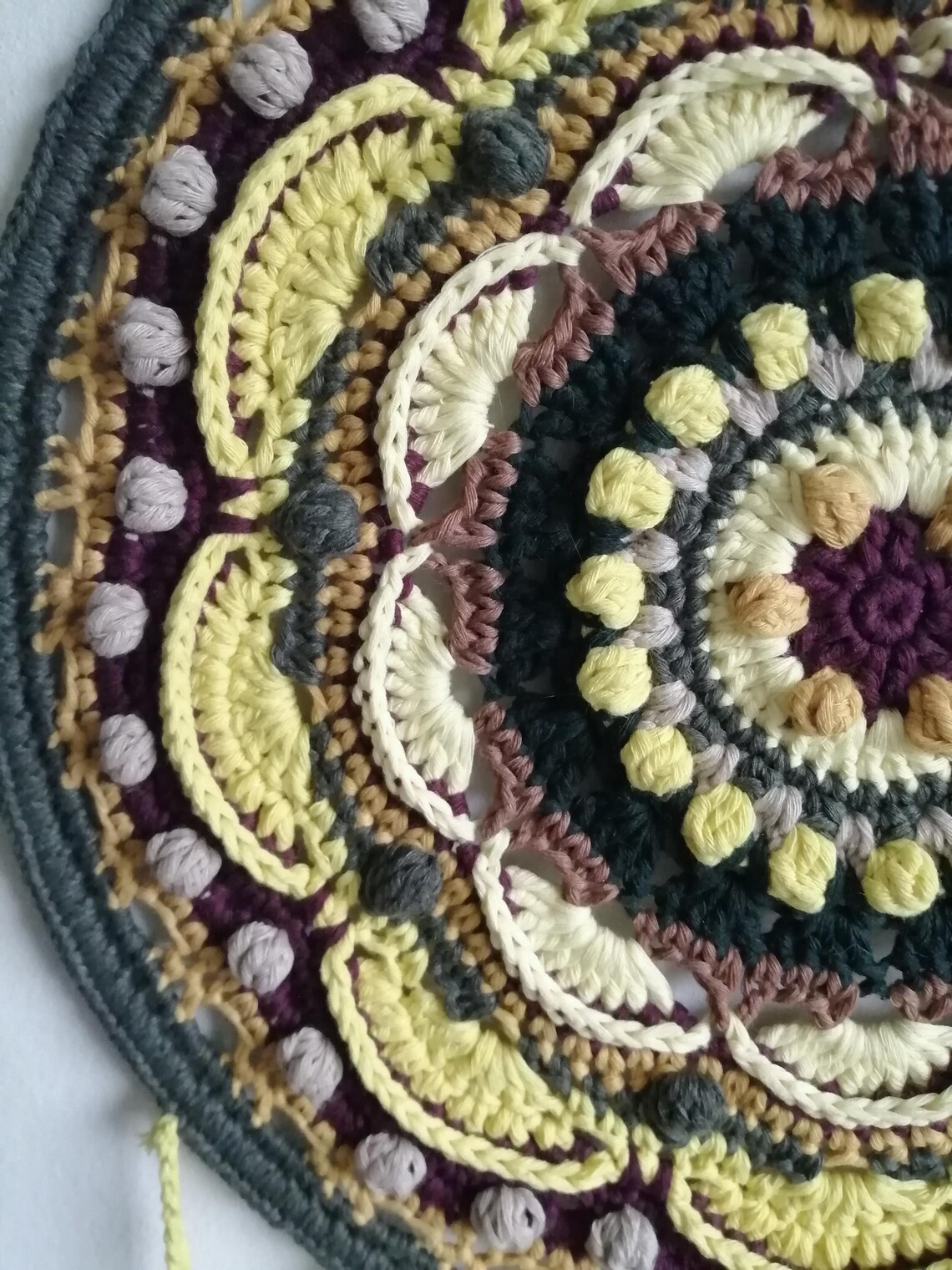 CROCHET PATTERN - PDF Download - Buttercup Mandala - Dream Catcher ...