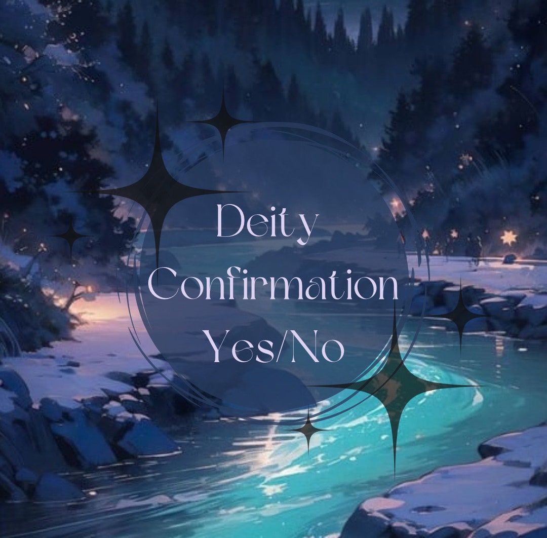 Deity Confirmation (yes/no) - Tarot Reading - Etsy