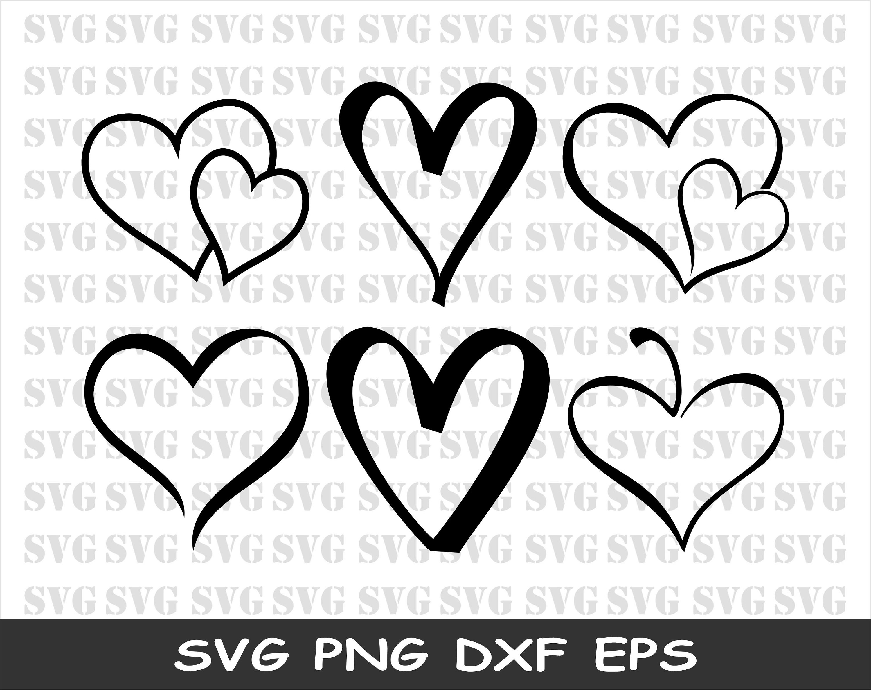 Herz SVG Bundle Herzen SVG Liebe SVG Valentine svg Herz - Etsy Schweiz