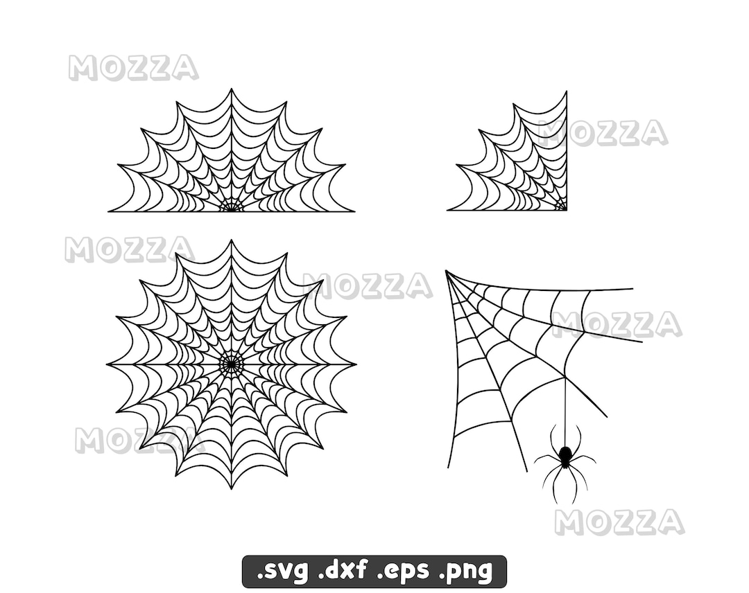 Toile daraignée SVG Toile daraignée SVG Bundle Halloween - Etsy France