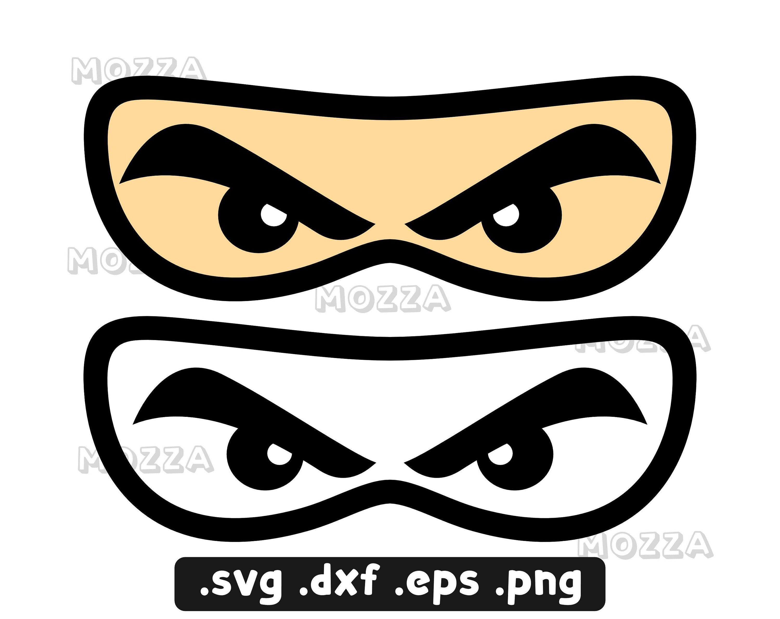 Ninja Eyes Svg Ninja Eyes Svg Ninja Eyes Cricut File Ninja - Etsy New ...