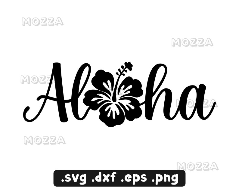Aloha Svg Aloha Clip Art Summer Svg Hawaiian Svg Beach - Etsy