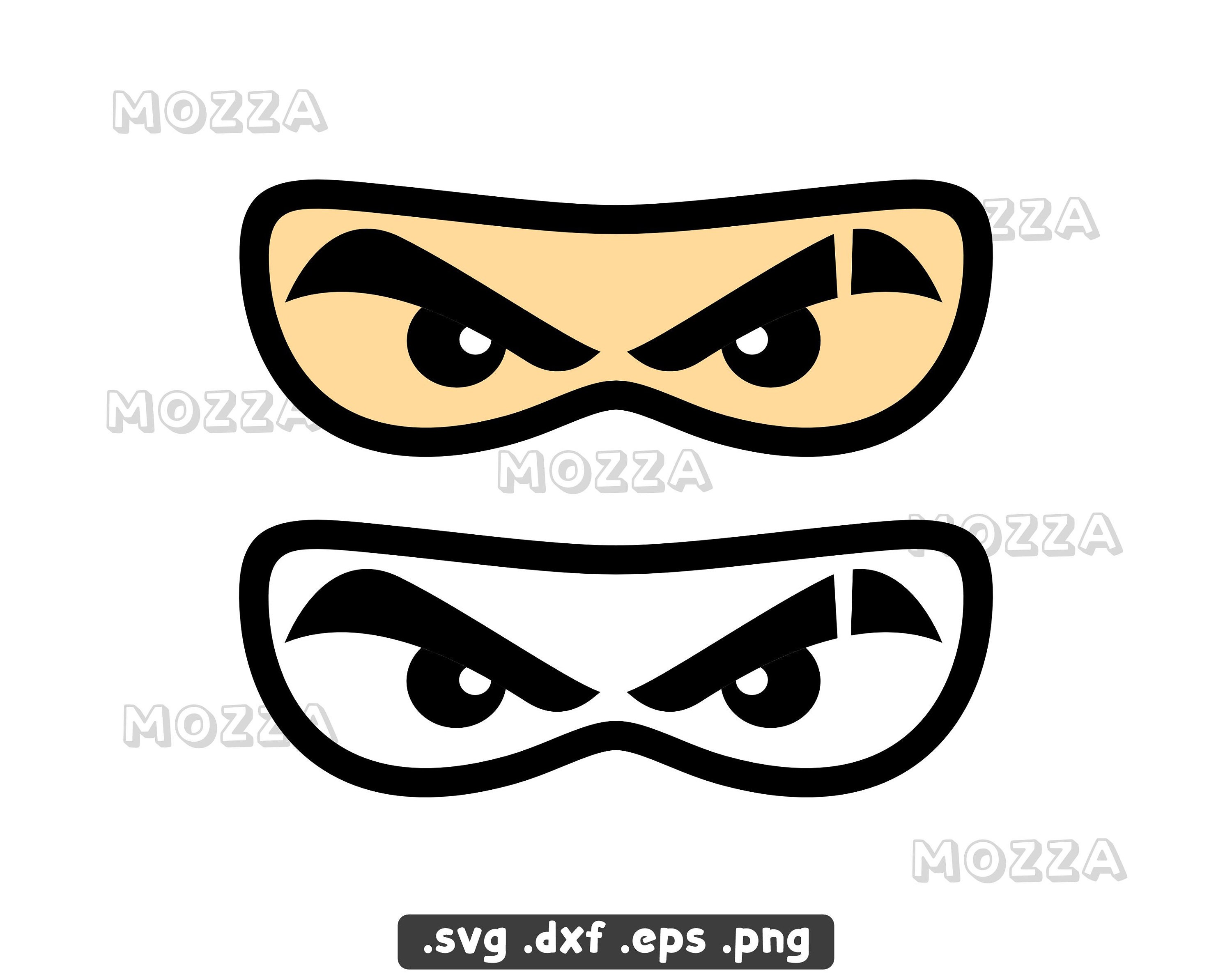 Ninja Eyes Clipart