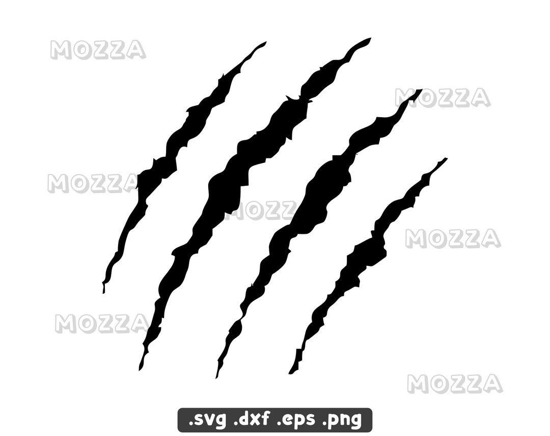 Klauw Marks Svg Marks Svg Claw Marks PNG Lion Svg svg - Etsy België