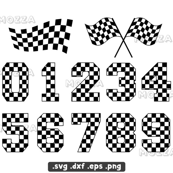 Checkered Flag - Etsy