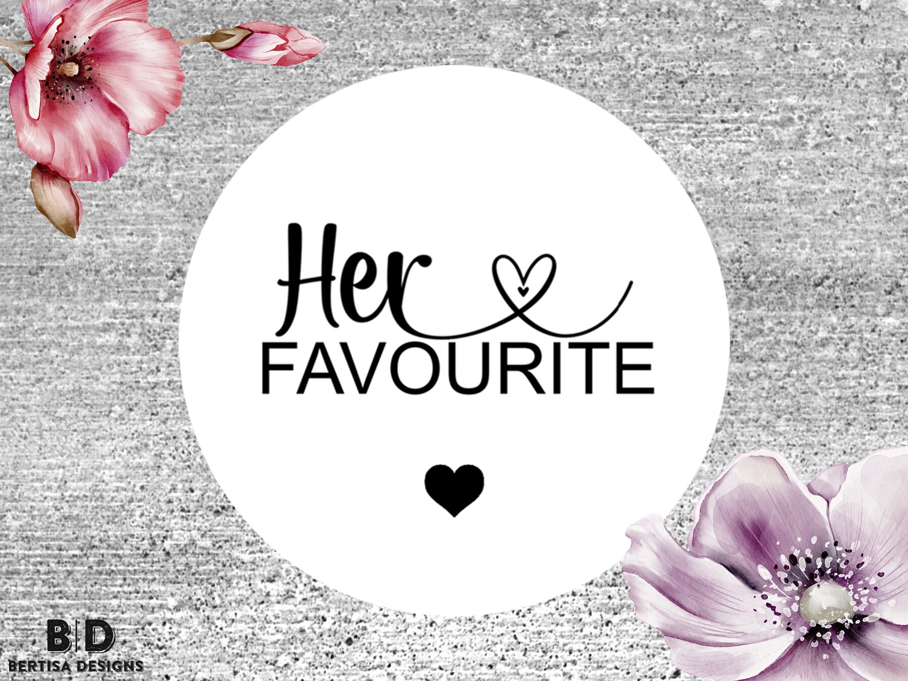 His, Her, Our Favorite Wedding Sticker, Wedding Favour Stickers, Party ...