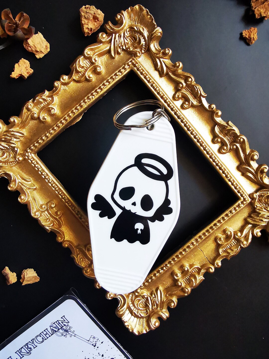 Motel Keychain creepy Cute Ghost Angel Creepy - Etsy