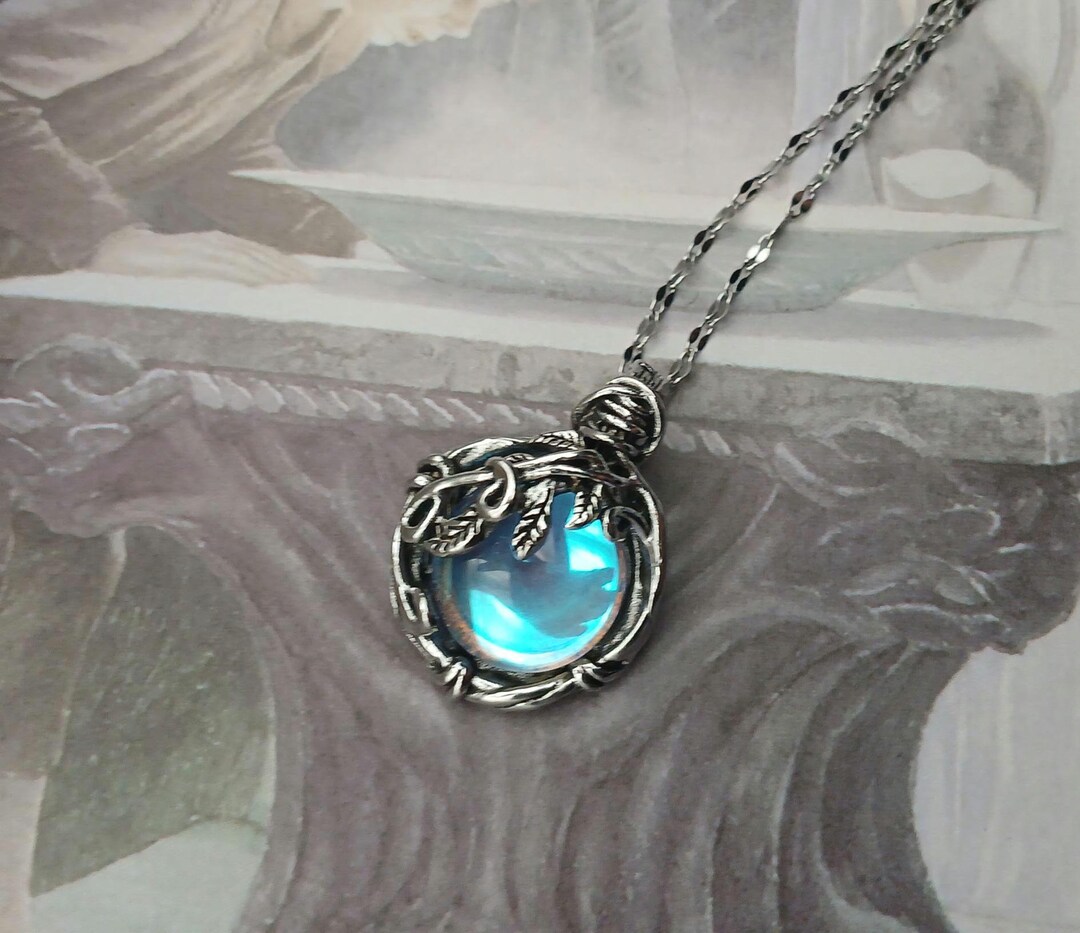 The Mirror of Galadriel Pendant Charm Necklace Lord of the Rings Elf ...