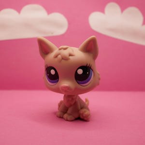 Littlest Pet Shop Dog LPS Blind Bag Pink Husky #1793 Glitter #2297 Blue ...
