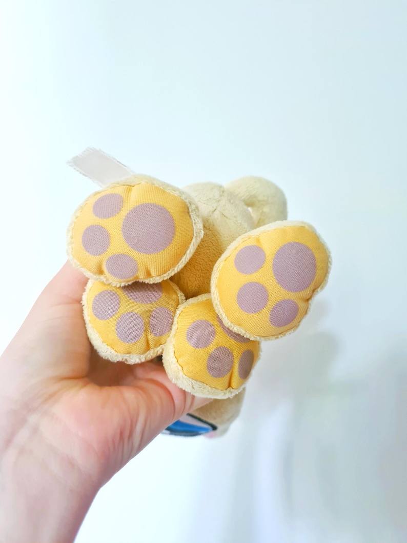 Littlest Pet Shop RARE Yellow Cat Plush Europe Exclusive LPS Plushie ...