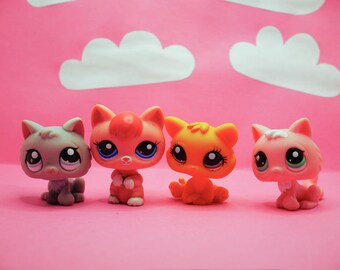 LPS Littlest Pet Shop Kitten Cat #1301 (stains) Hasbro Authentic - Etsy